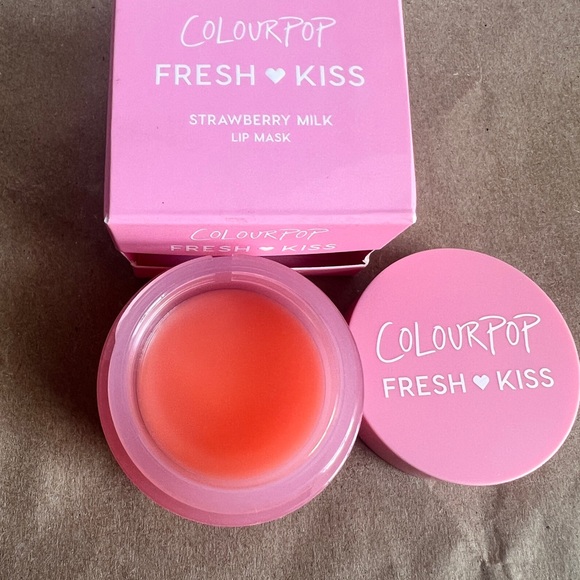 Colourpop | Makeup | Colourpop Fresh Kiss Lip Mask Strawberry Milk ...